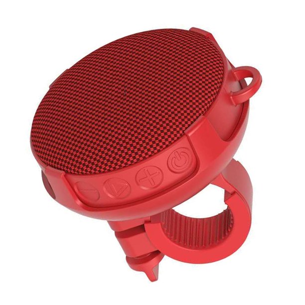 kurtrusly Speaker Bike Digital Audio Portable Red Waterproof Music ...