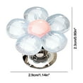 Fufafayo 10Pcs Cute Toilet Button,Toilet Button, Cute Flower Push ...