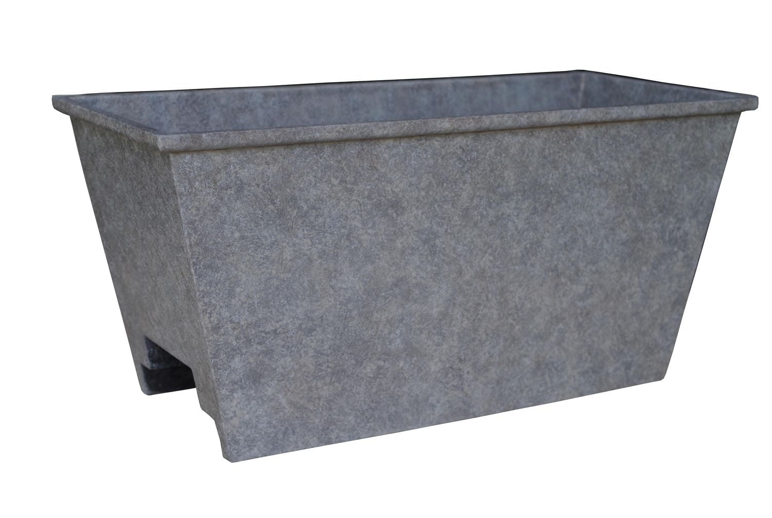 Hometrends/22 inch Over Rail Window Box/Grey, 22in x9.26in x10.13in ...