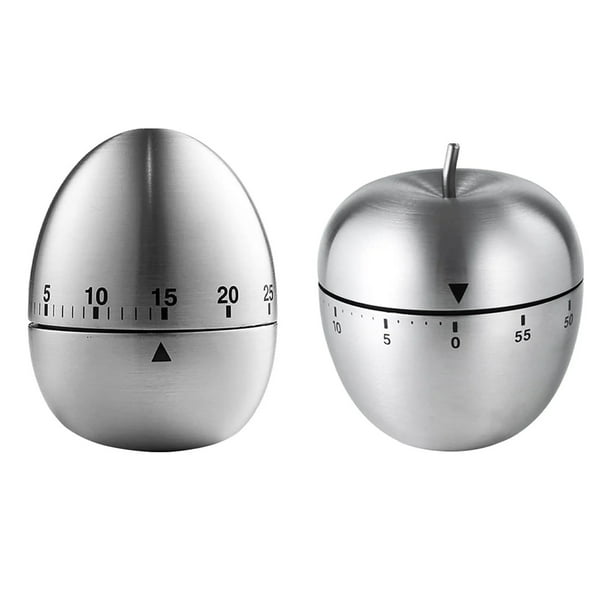 Kitchen Timer Egg Fruit Style Stainless Steel Stable 70 Decibels ...