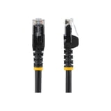StarTech 10ft CAT6 Ethernet Cable - Black CAT 6 Gigabit Ethernet Wire ...