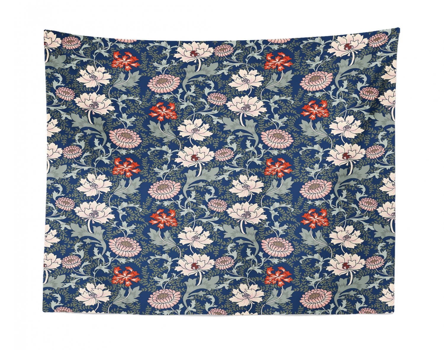 Bird Tapestry, Cuckoos Pigeons Pattern Flying Characters Wings Exotic ...