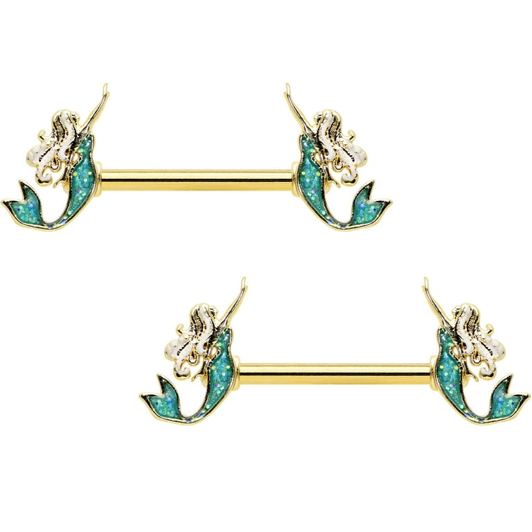 Mermaid nipple rings store