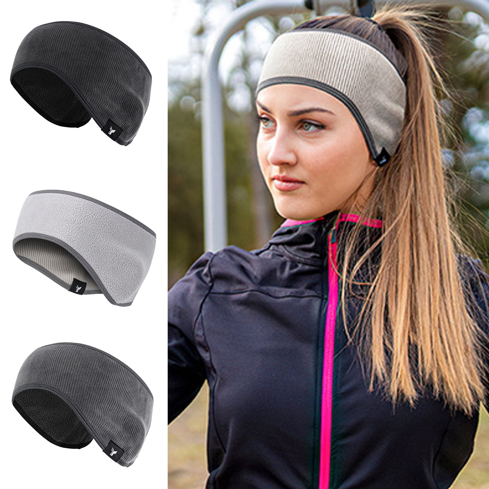 Ear Warmer Headband for Women and Men, Ear Warmers for Women, Outdoors ...