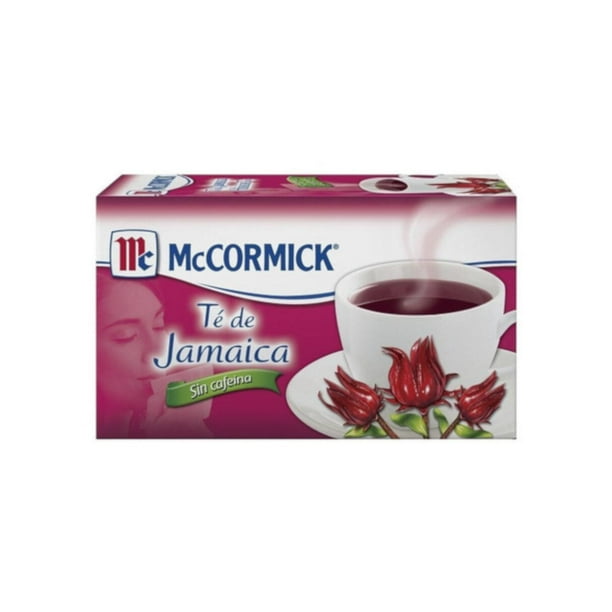 Pack de 24 Té de Jamaica McCormick caja de 25 sobres McCormick 25 ...