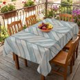 Abstract Farm Woodcuts Table Cloth 60x84in, Waterproof Rectangle ...