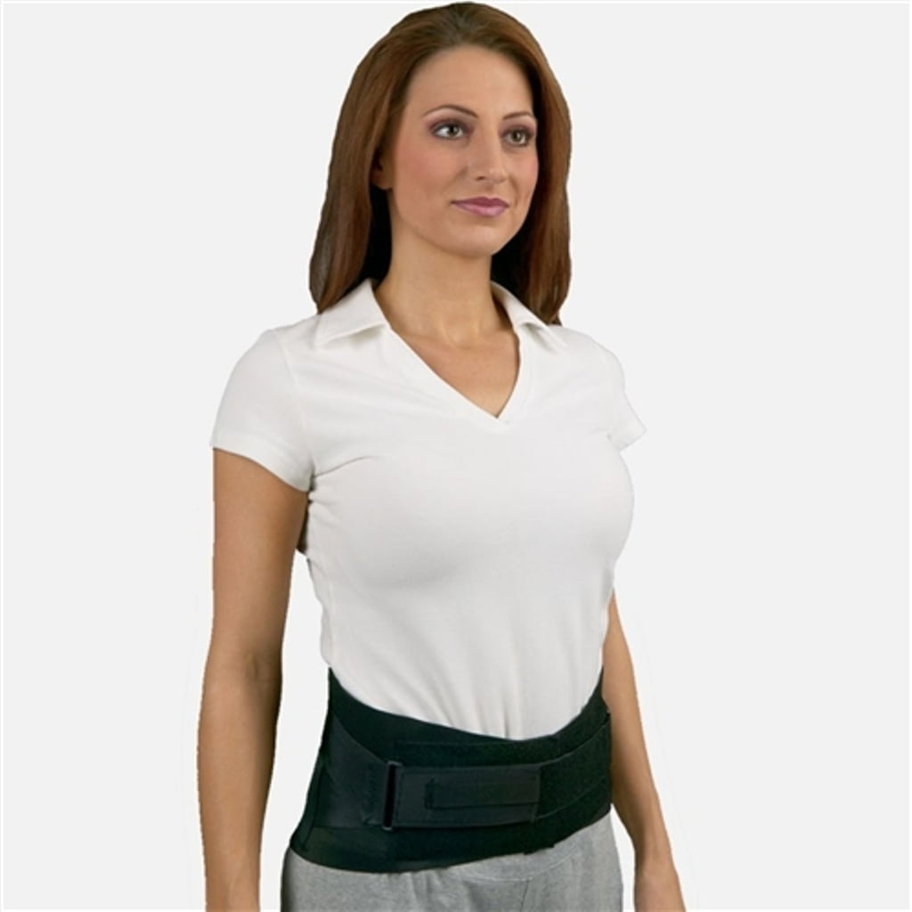 Med Spec Back-N-Black Low Profile Lumbar Sacral Support for Low Back ...