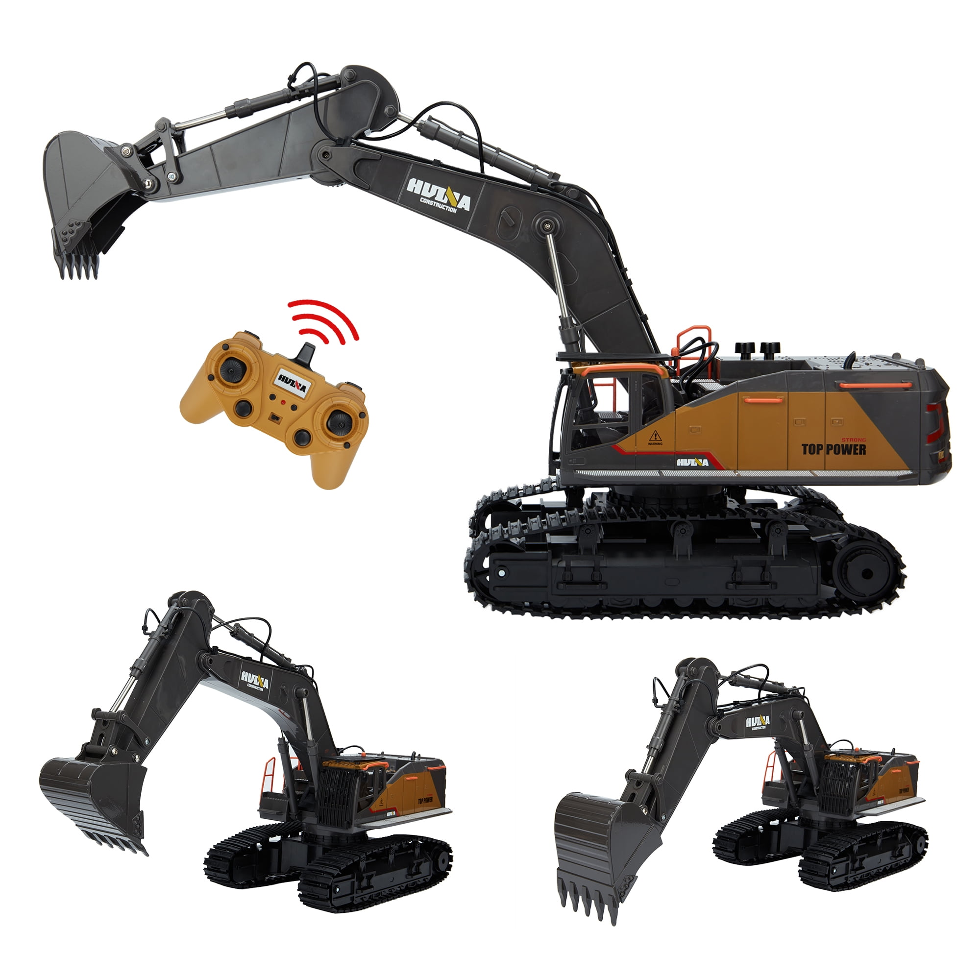 Remote Control Excavator Toy 1/14 Scale 22 Channel Remote Control ...