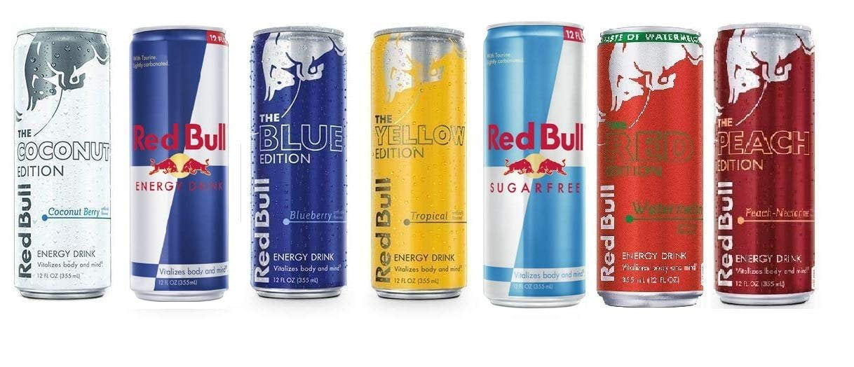 Red Bull Editions Variety Pack - 12 ounce Pack of 14 - Walmart.com