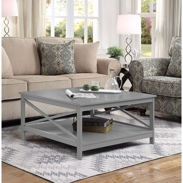 Convenience Concepts Oxford 36" Square Coffee Table - Walmart.com