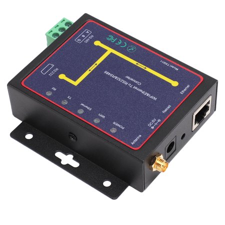 RS232 RS485 Serial Device Server Converter, Dual Port, Duplex ...