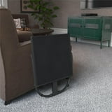 Mainstays Adjustable Height Personal Folding Activity Table, Black ...