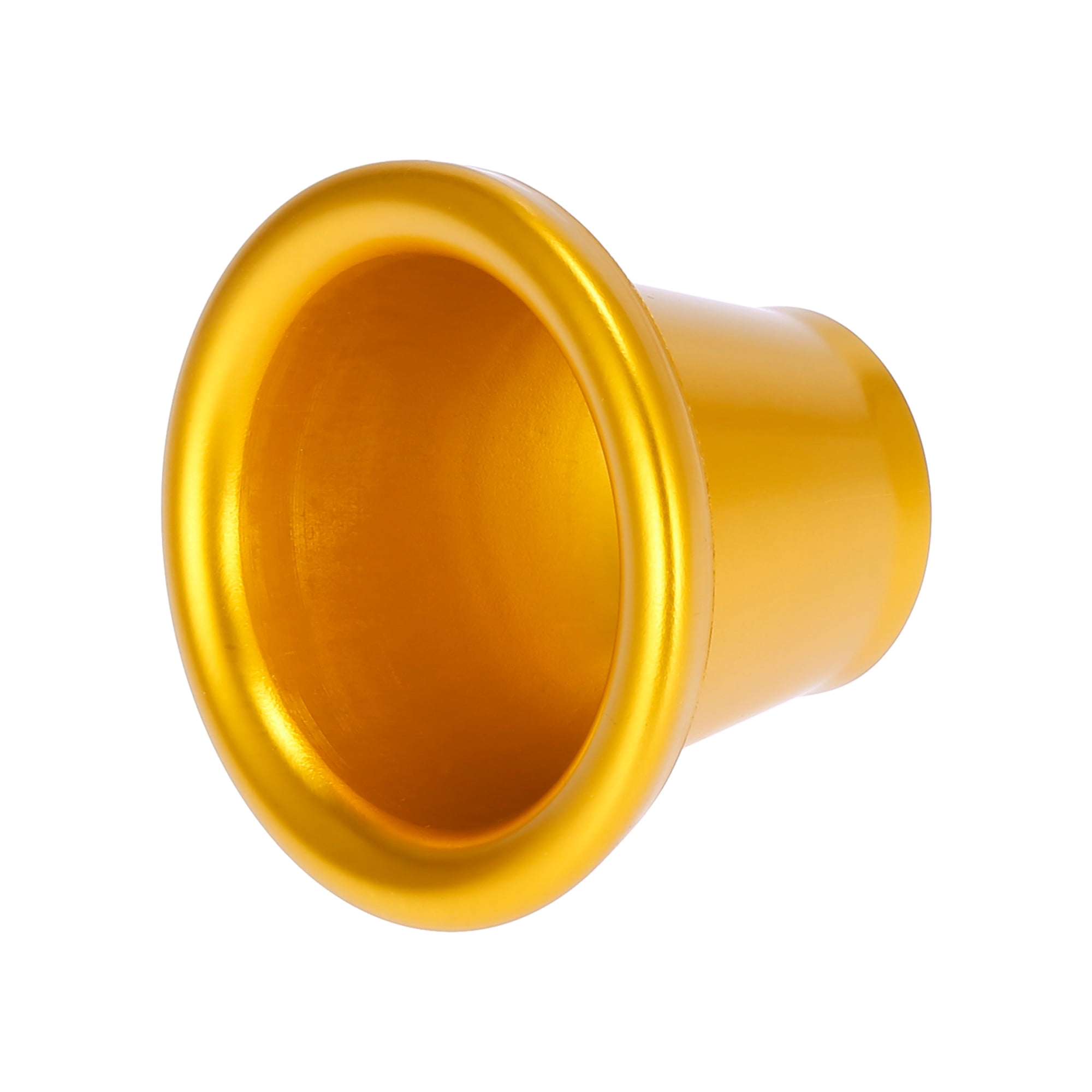 2inch Gold Tone Bellmouth Velocity Stack Adapter Turbo Air Intake Horn ...