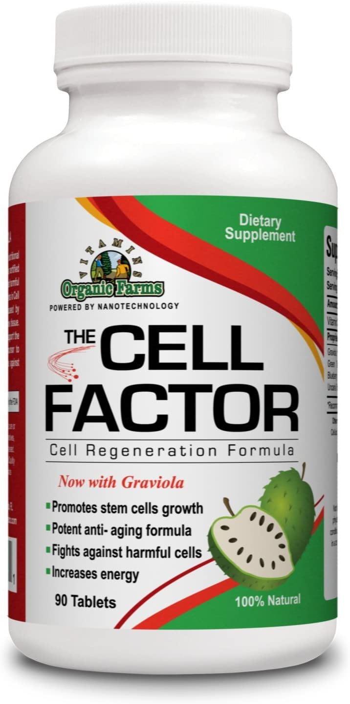 Cell Factor Graviola - Cell Regeneration Formula - 100% Natural ...