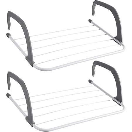 5 Bar Radiator Folding Airer Radiator Towel Holder Hanging Clothes ...