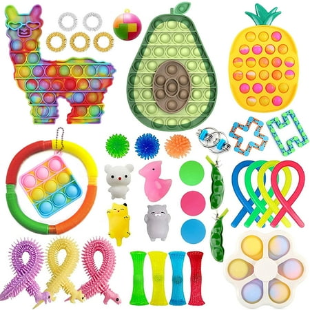 Big Fidget Toys, Sensory Toys Pack for Kids and Adults with Big Size ...