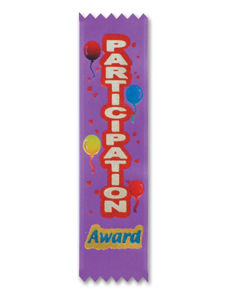 Beistle Pack of 30 Purple "Participation" School and Sports Award ...