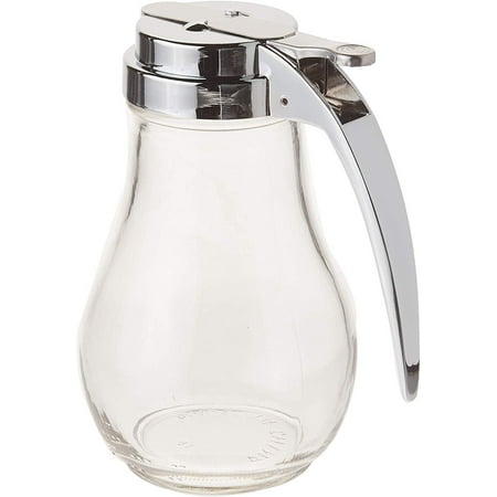 Winco G-116 Maple Syrup or Honey Dispenser-14 oz, Medium, Clear, Steel ...