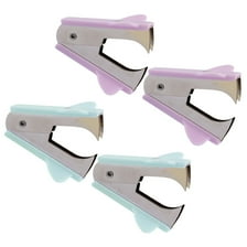 RENACLIPY Ergonomic Blue Staple Remover Stick for Office Use Plastic ...