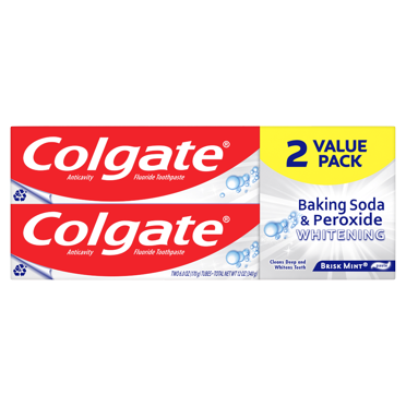 Crest Baking Soda & Peroxide Whitening with Tartar Protection Fresh ...