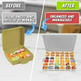 Skywin Match Up Memory Snack Tray - 36 Slot Fun & Functional Snack ...