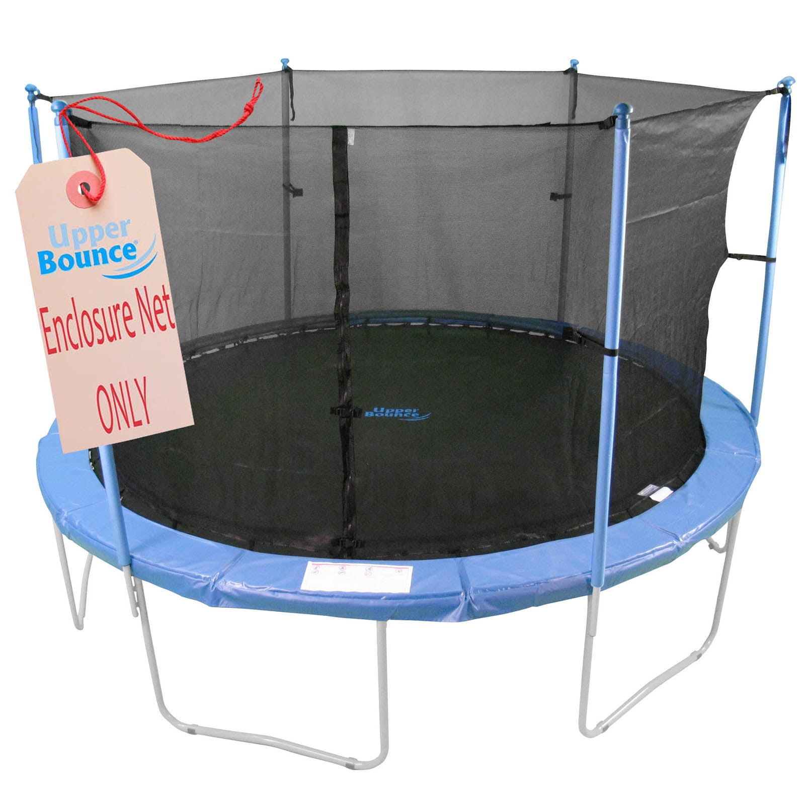 Upper Bounce UBNET-12-6-IS 12 ft. - Framed - Trampoline Enclosure Net ...