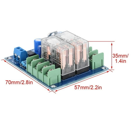 7812+UPC1237 Speaker Protection Relay Module Board 12-24V | Walmart Canada