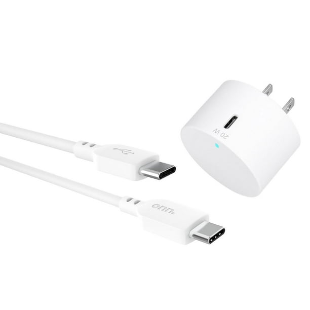onn. Fast Charging USB Certified Wall Charger Kit with 20W Power ...