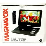 Magnavox 9" Portable DVD/CD Player with Remote Control, Black - Walmart.com
