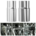 2Pcs Universals Car Wheel Nut Removal Socket Double Head 17-19mm and 21 ...