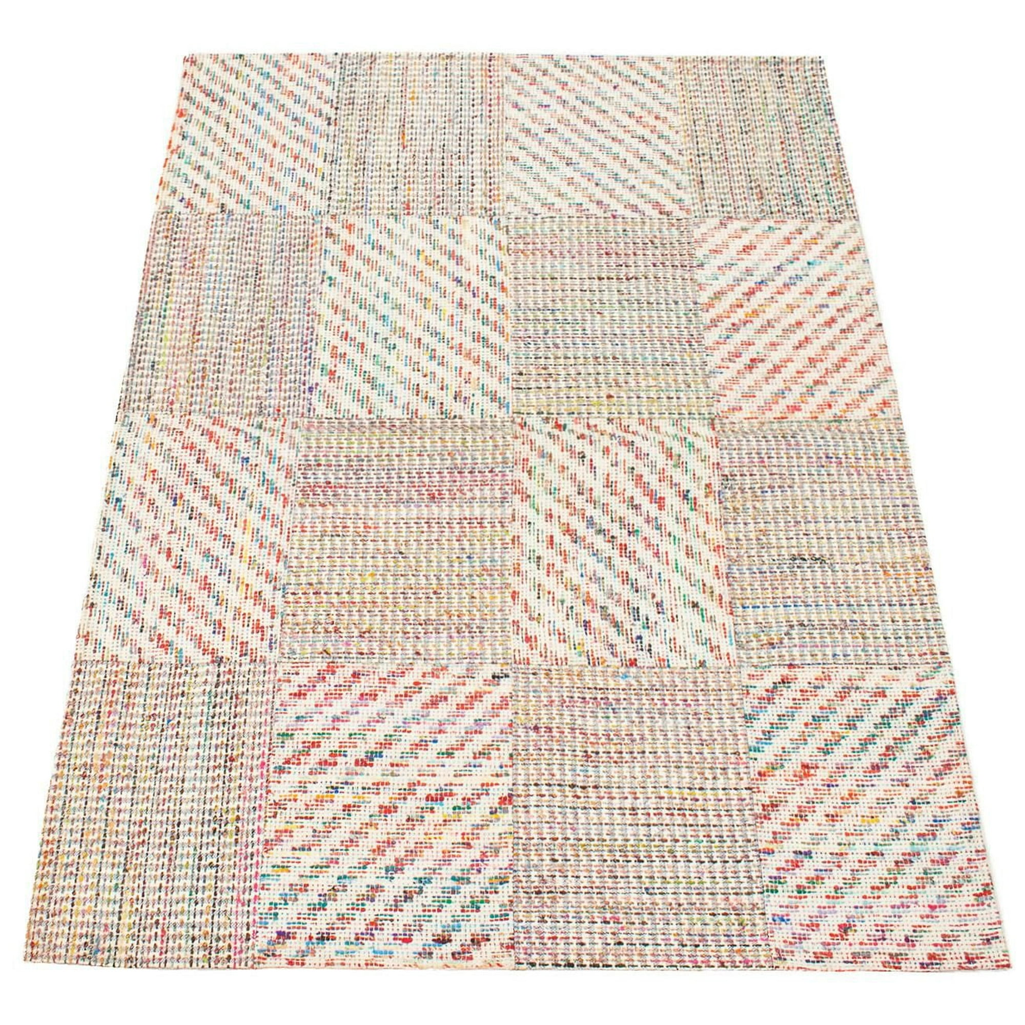 Click here for Ecarpetgallery 55 X 77 Contemporary Collage Handma... prices