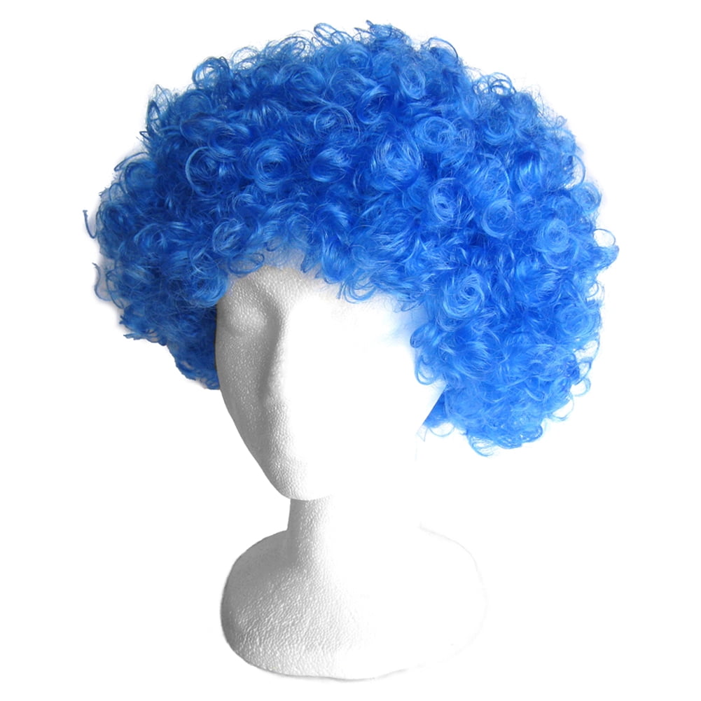 SeasonsTrading Economy Blue Wig - Halloween Costume Party Wig - Walmart.com