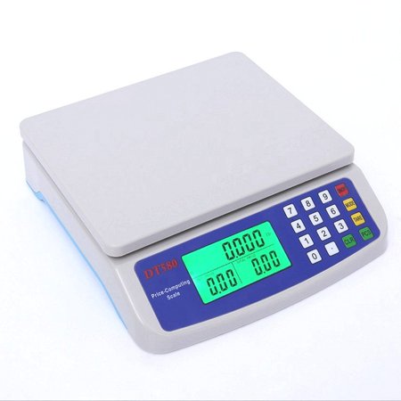 Household Wide Range Food Weighing Scale Fruit Fish Meat Pounds Battery ...