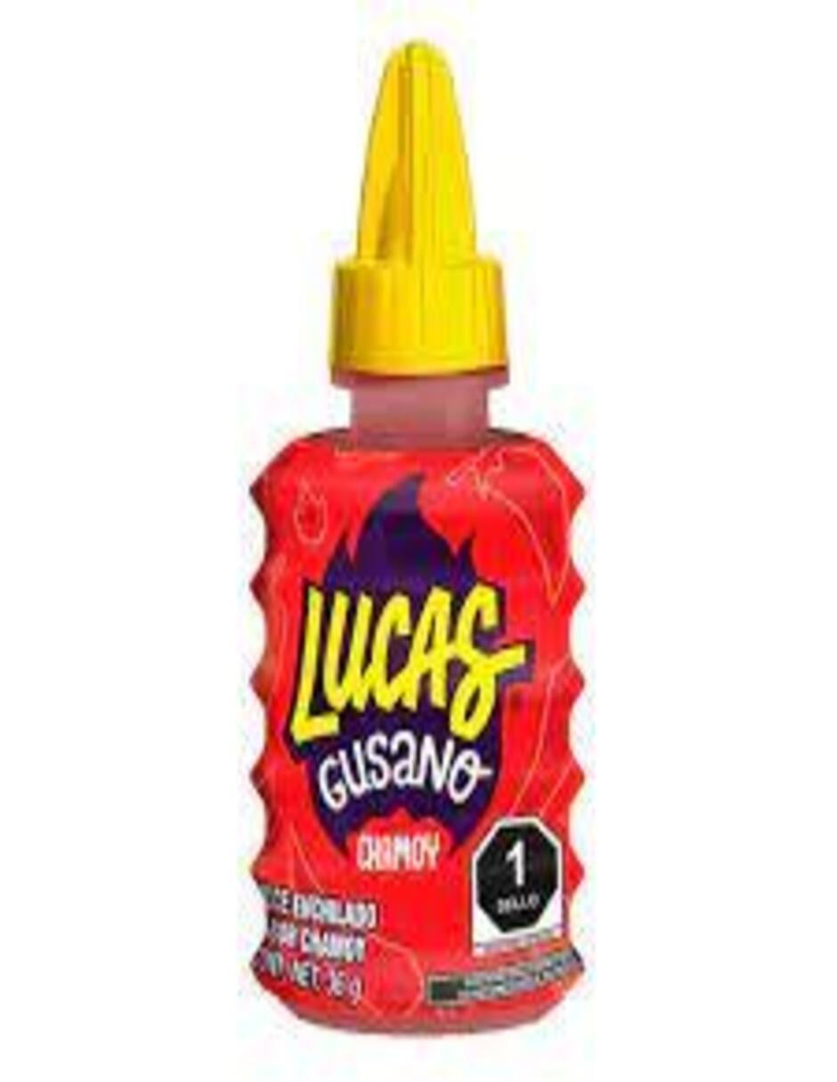 Pack de 30 Dulce Lucas Gusano Chamoy de 10PZ Lucas Lucas Gusano Chamoy ...