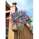 Emsco Group 2460-1 Bloomers Post Planter, for 4x4 Posts, Sand - Walmart.com