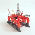 Oil Drilling Platform Paper Model Kit Challenging DIY for Skilled ...