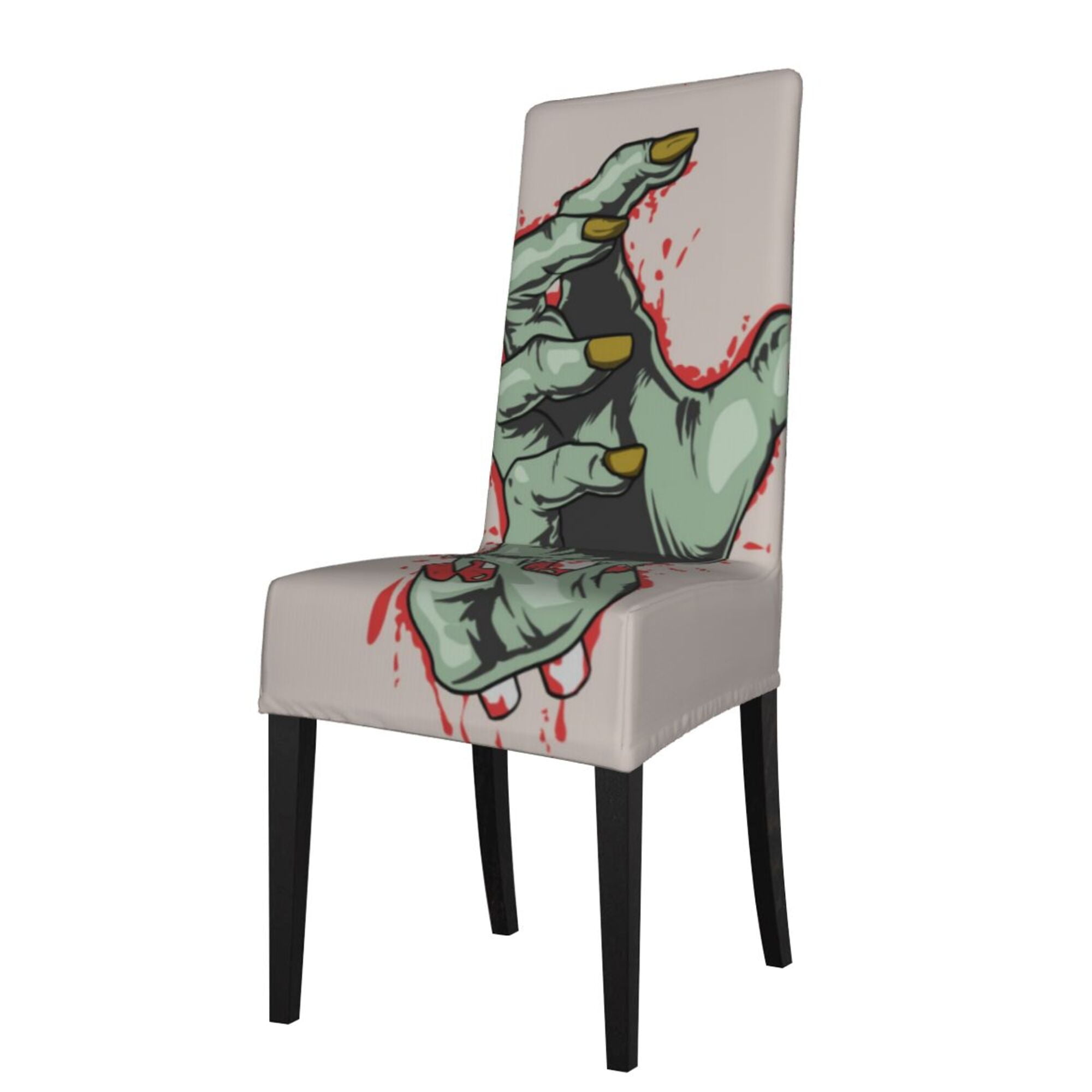 ZICANCN Hand Zombie Blood Chair Protectors Seat Covers , Dining Chair ...