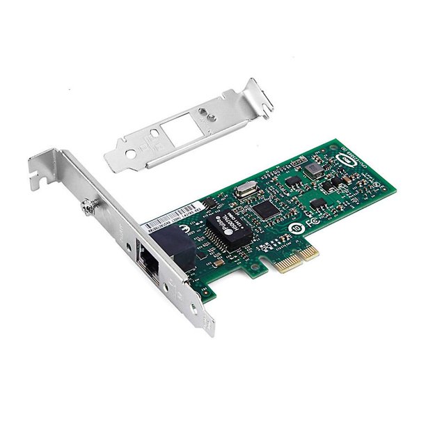 Tarjeta de red Pcie X1 82574l para PC de escritorio - Puerto único 10/100/1000mbps 2.5gt ...