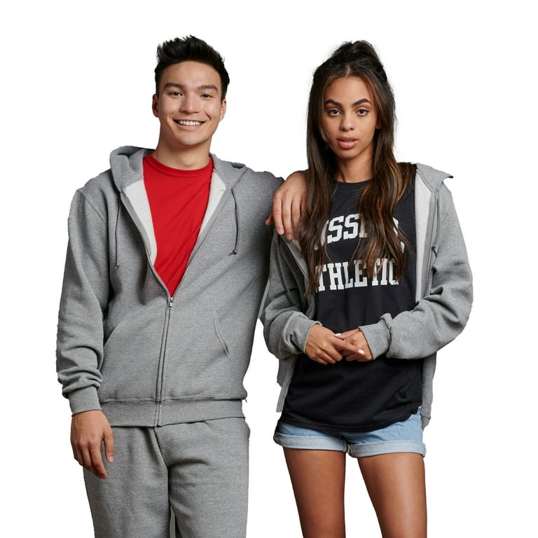 Russell Athletic Men's Dri-Power Fleece Hoodie with Full-Zip Russell Athletic Men's Dri-Power Fleece Hoodie with Full-Zip