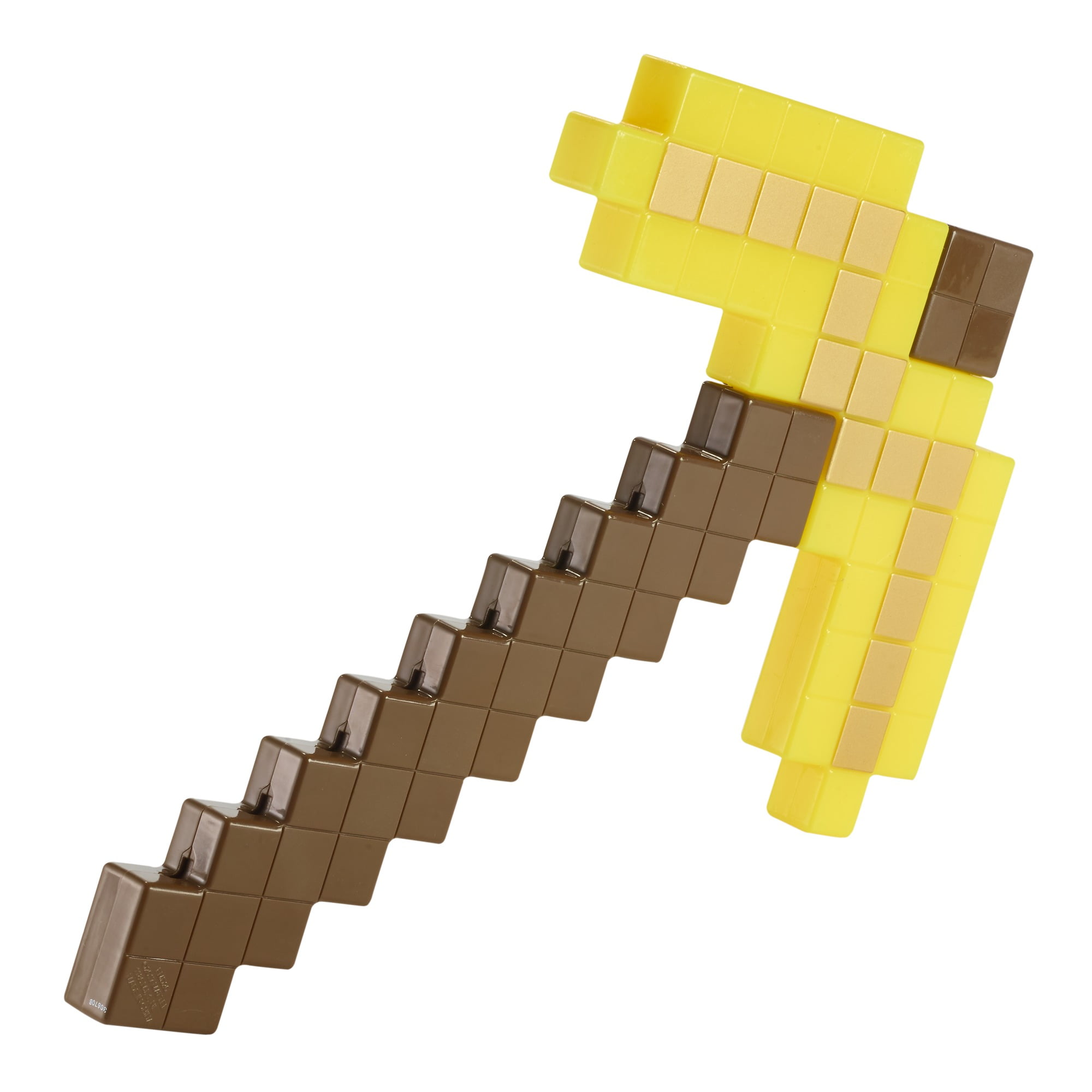 Minecraft Gold Pickaxe Pixel Art