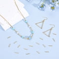 120Pcs Brass Tube Beads Twist Golden 10x2mm Hole: 1.4mm - Walmart.com
