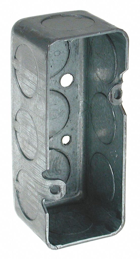 Raco Electrical Box,1 Gang,Galvanized Steel 640 - Walmart.com
