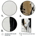 Designart Black, White And Gold Expression II Canvas Wall Art - Walmart.com