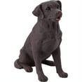 Sandicast "Small Size" Sitting Yellow Labrador Retriever Dog Sculpture ...