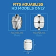 AquaBliss HD Revitalizing Shower Filter Replacement Cartridge 2x ...