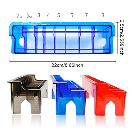 Limit Guide Comb Storage Box 8 Grid 8 Grid Compartments Compartments ...