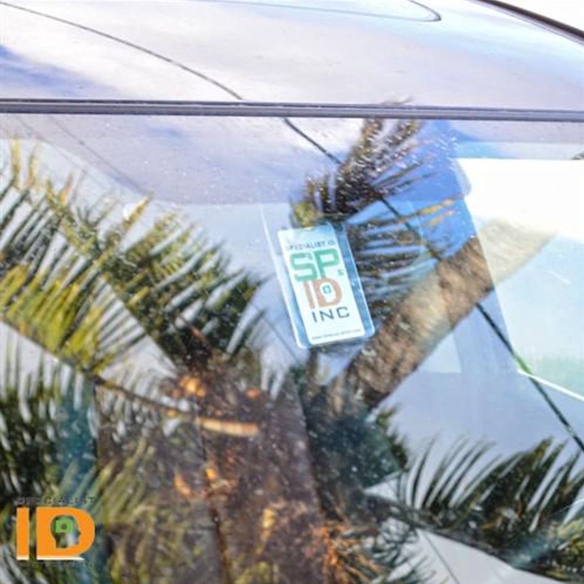 Buy 100 Pack - Clear Parking Permit Holder - Durable Vertical Parking ...