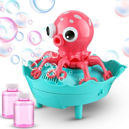 Bubble Machine Octopus Bubble Blower 1000+ Bubbles Per Minute, Bubble Machine for Kids Toddlers ...