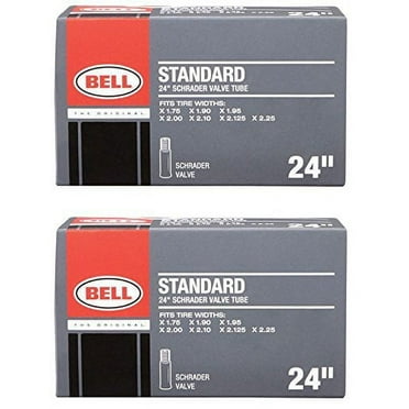 Bell Standard Schrader Replacement Bicycle Inner Tube, 24" x 1.75-2.25 ...