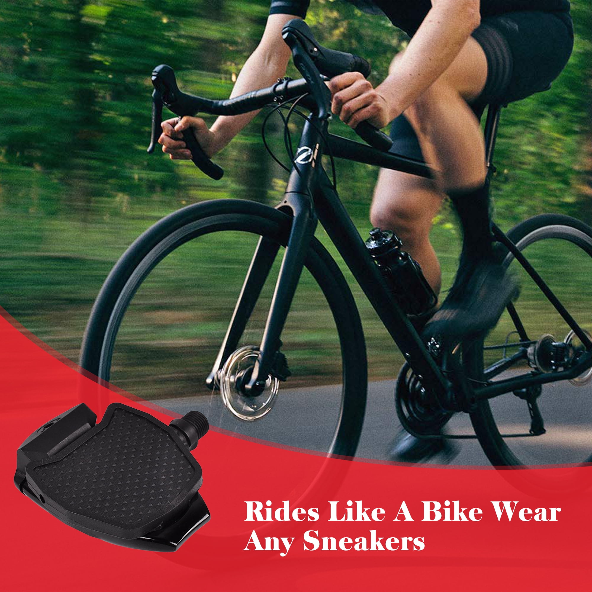 Click here for Becaristey Pp Pedal Plate Converts Clipless Into F... prices